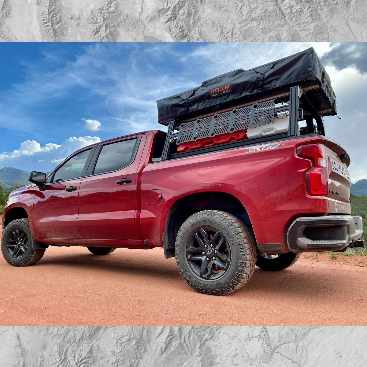XTR1 Bed Rack for GM Silverado & Sierra 1500 – Inca Overland Outfitters