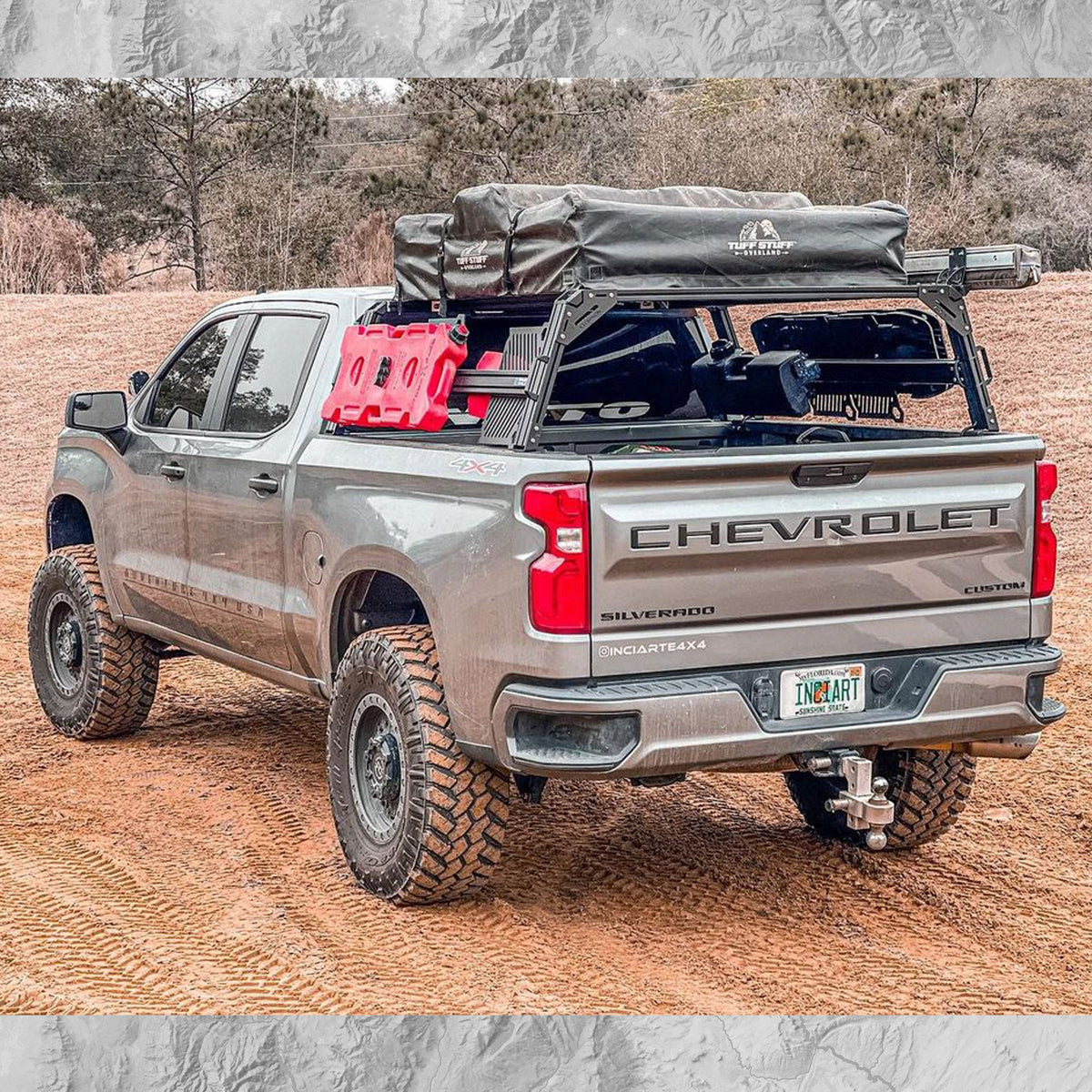 XTR1 Bed Rack for GM Silverado & Sierra 2500HD / 3500HD – Inca Overland ...