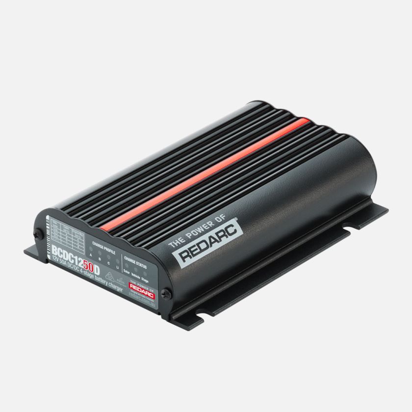 REDARC - DUAL INPUT 50A IN-VEHICLE DC BATTERY CHARGER – Inca Overland ...